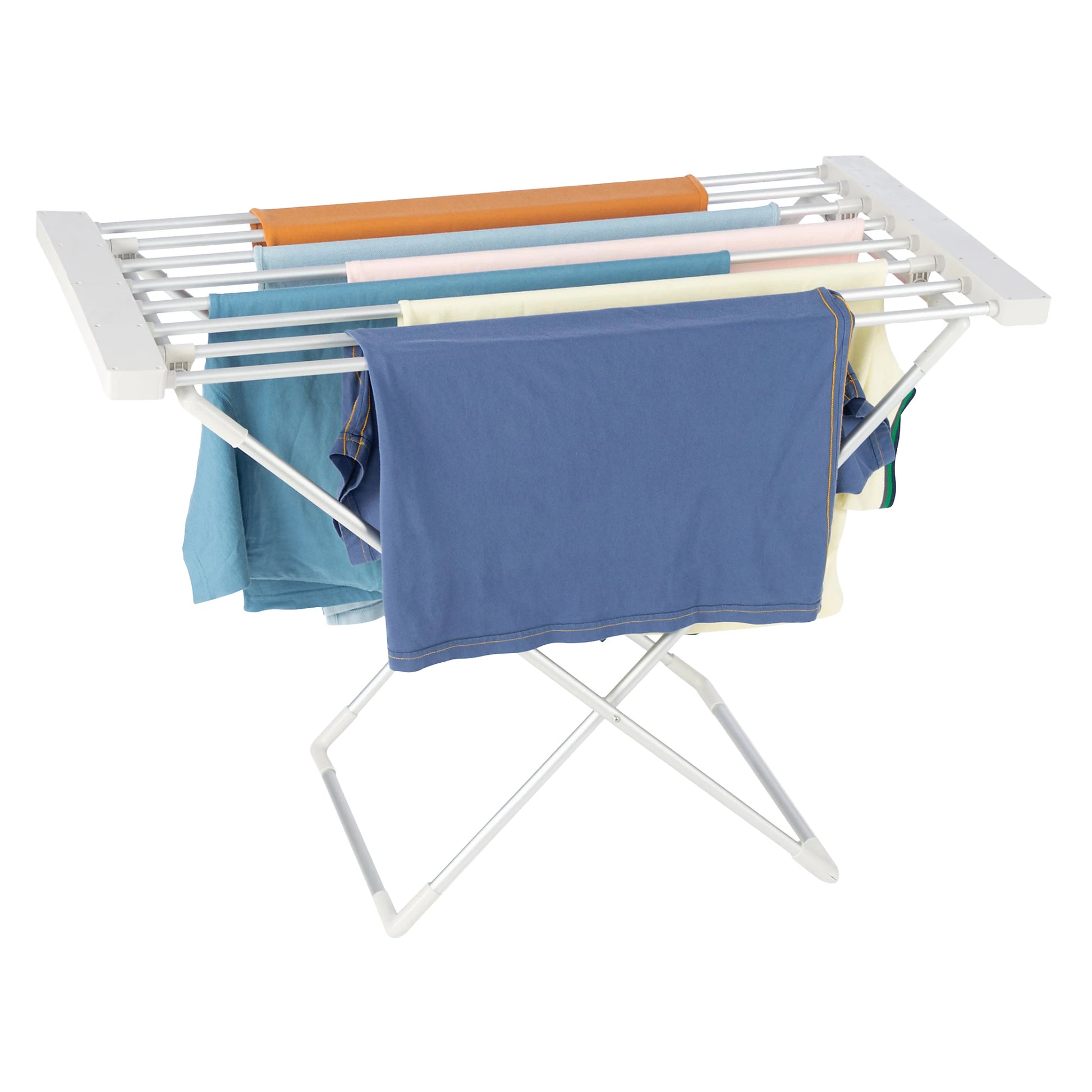 Homefront Electric Heated Clothes Horse Rail Airer Dryer 130W - Indoor ...